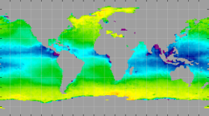 NASA Salinity: Sea Surface Density Maps